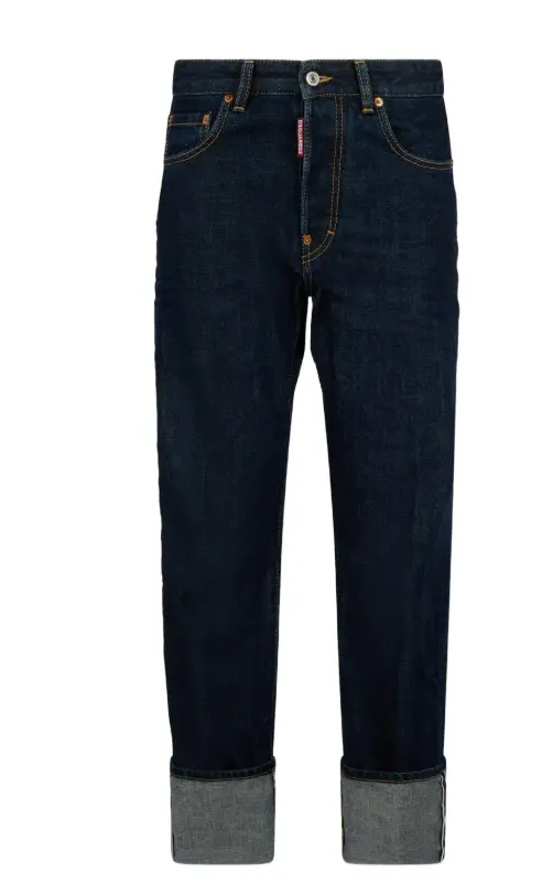 Dsquared2 5-pocket Pants - Navy Blue