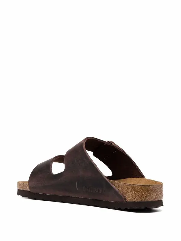 BIRKENSTOCK Arizona Buckle Sandals - Brown
