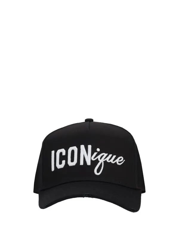 Dsquared2 Embroidered Baseball Cap - Nero