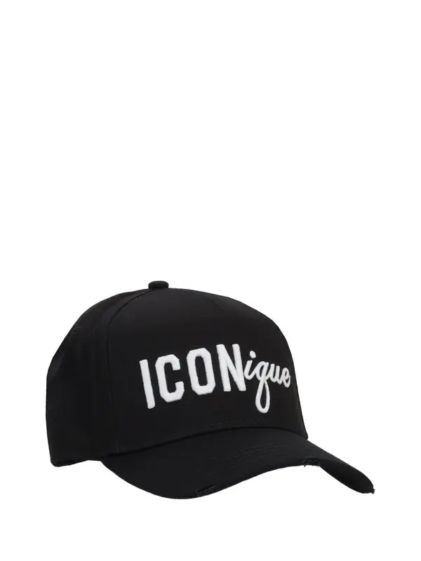 Dsquared2 Embroidered Baseball Cap - Nero
