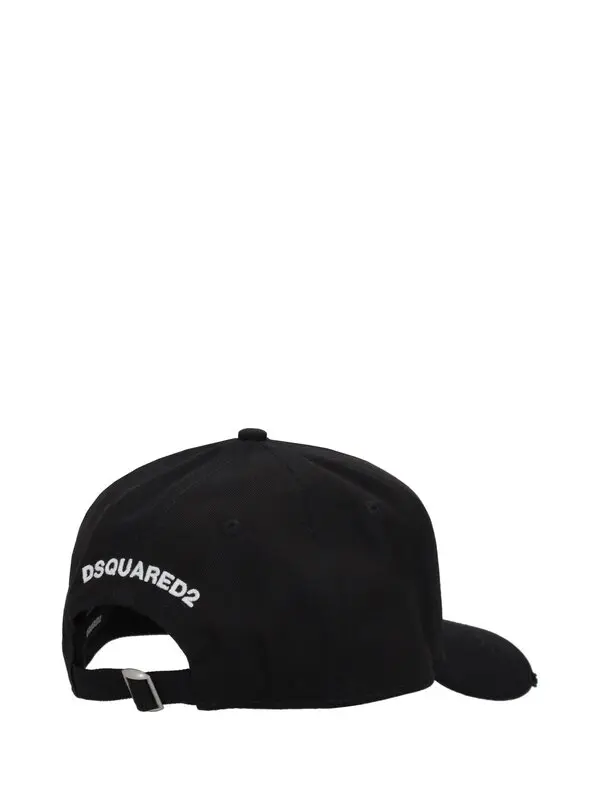 Dsquared2 Embroidered Baseball Cap - Nero