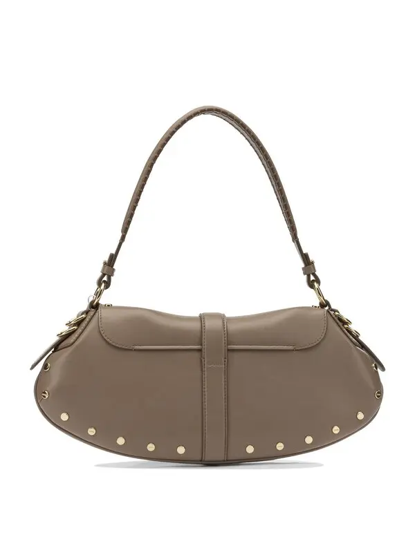 GANNI B-kat Small Shoulder Bag - Brown