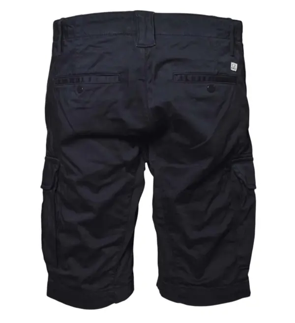 C.P. COMPANY Bermuda Cargo Sateen Stretch - Blue