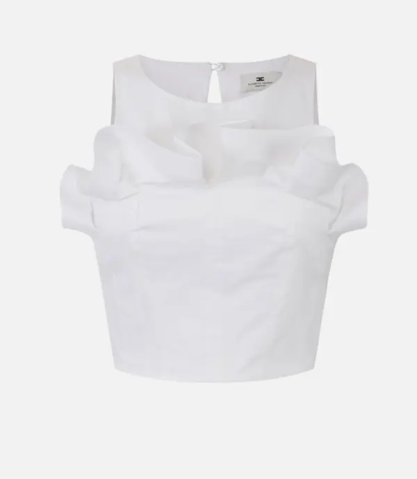 Elisabetta Franchi Ruffle Top