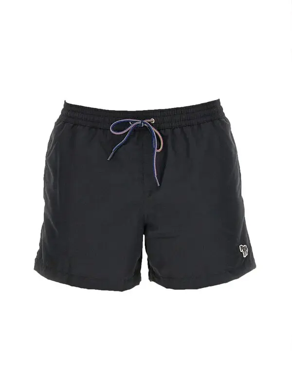 Paul Smith Swimsuit With Logo - Black
