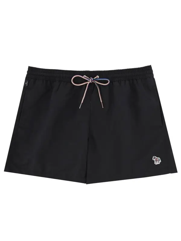 Paul Smith Swimsuit With Logo - Black