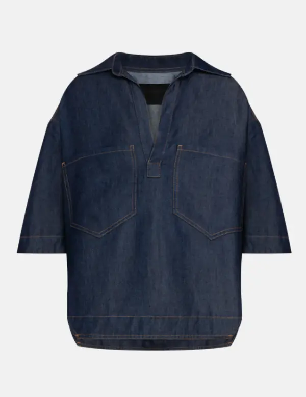DONDUP Denim Regular Shirt - Blue
