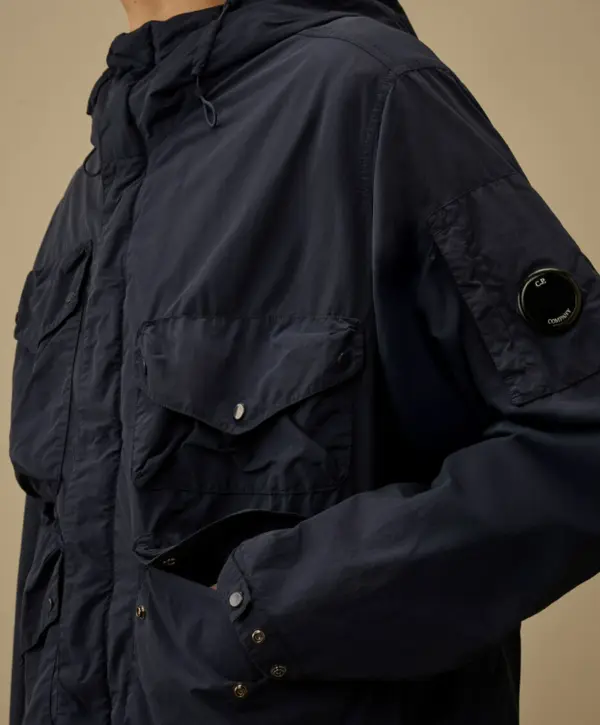 C.P. COMPANY Flatt Nylon Goggle Jacket