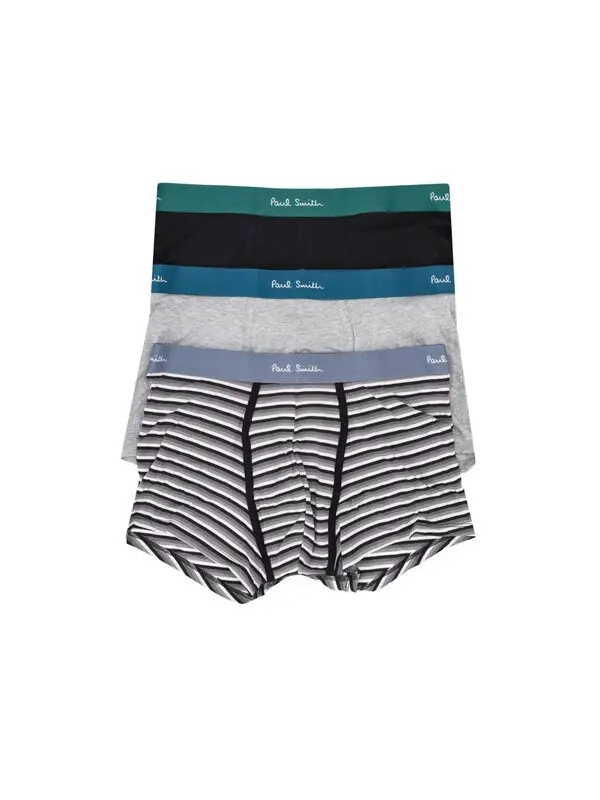 Paul Smith Mixed Striped Boxer Briefs - Mixed Plate 1