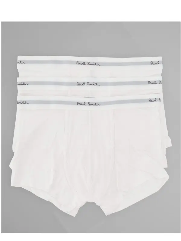 Paul Smith Trunk 3 Pack Plain - White