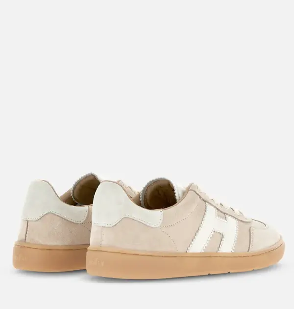 Hogan Suede Sneakers - Beige