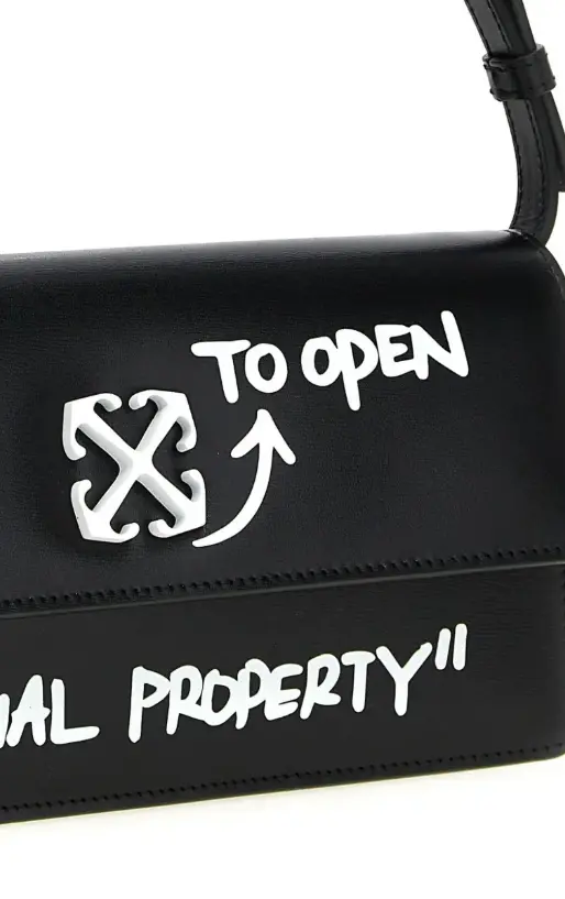 Off-White Jitney 1.0 Shoulder Bag - Black