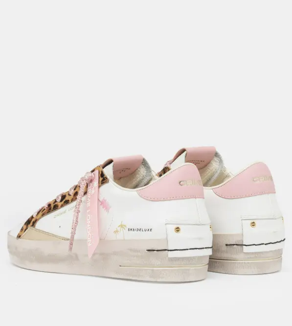 CRIME LONDON Sk8 Deluxe Wedge Sneakers
