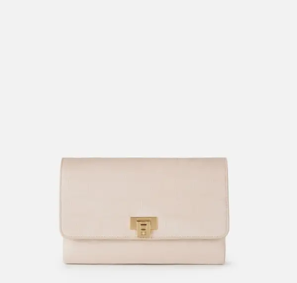Elisabetta Franchi Suede Shoulder Bag - Yellow