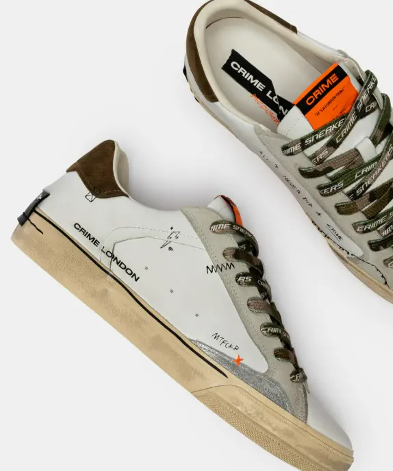 CRIME LONDON Deconstructed Sneakers
