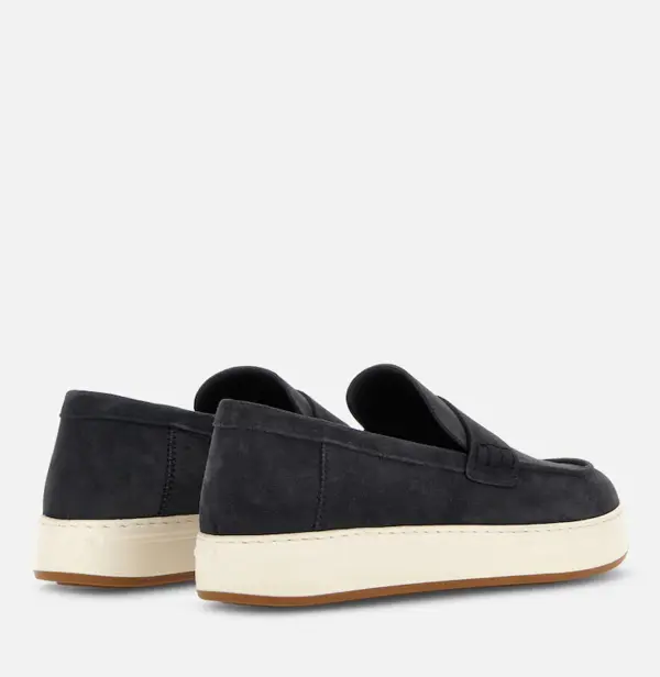 Hogan Suede Moccasins