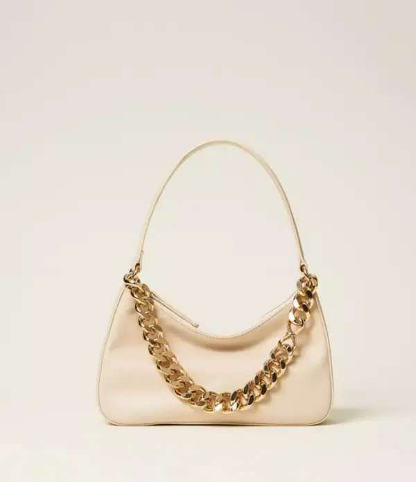 Twin-set Liliane Small Hobo Bag - Latte