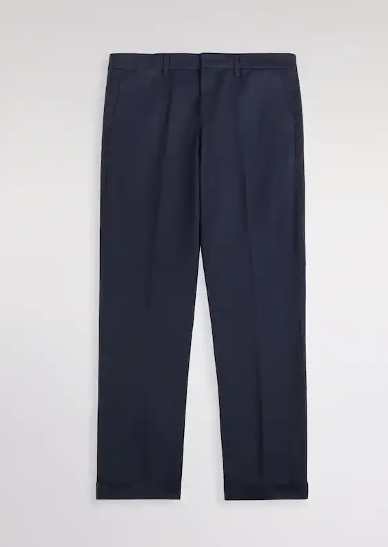 FAY Slim-fit Capri Pants - Blue