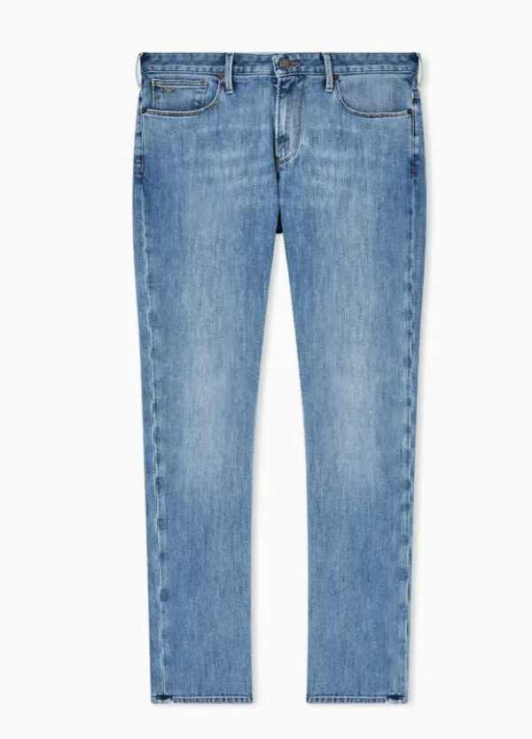 Emporio Armani Slim Fit Jeans - Denim