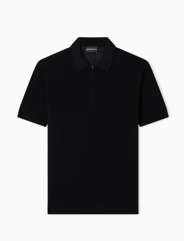 Emporio Armani Polo Neck Sweater