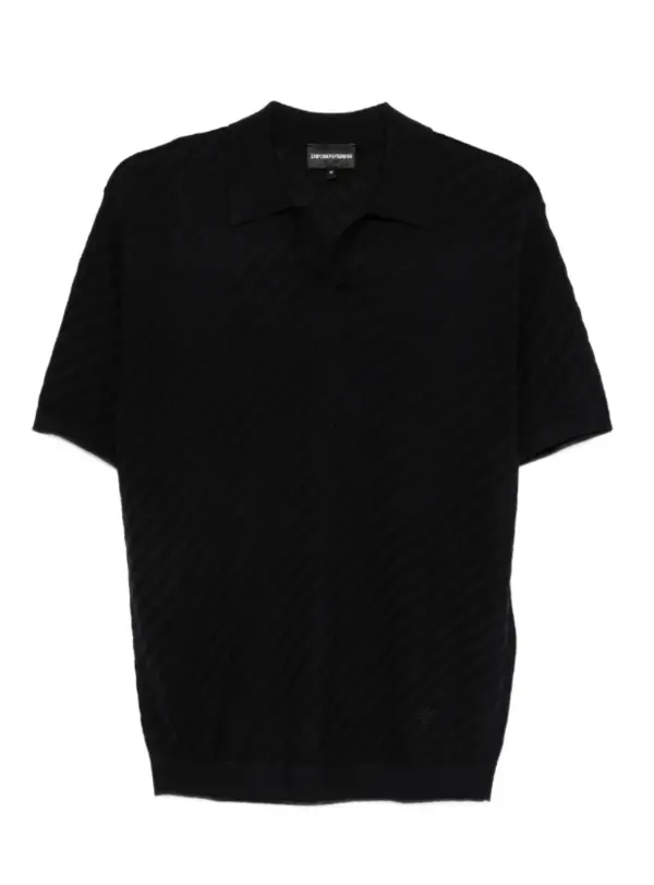 Emporio Armani Jacquard Polo