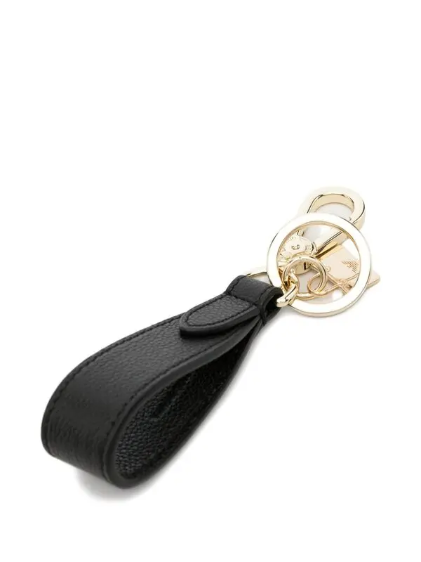 Emporio Armani Leather Keyring
