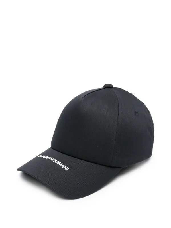 Emporio Armani Logo Baseball Cap - Blue