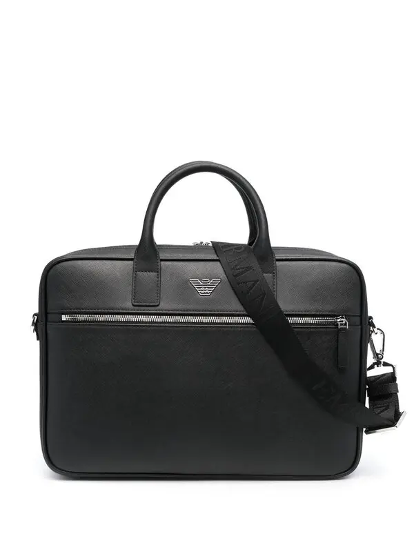 Emporio Armani Small Briefcase - Black