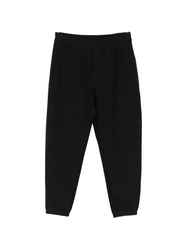 Emporio Armani Cotton Blend Sweatpants - Blue
