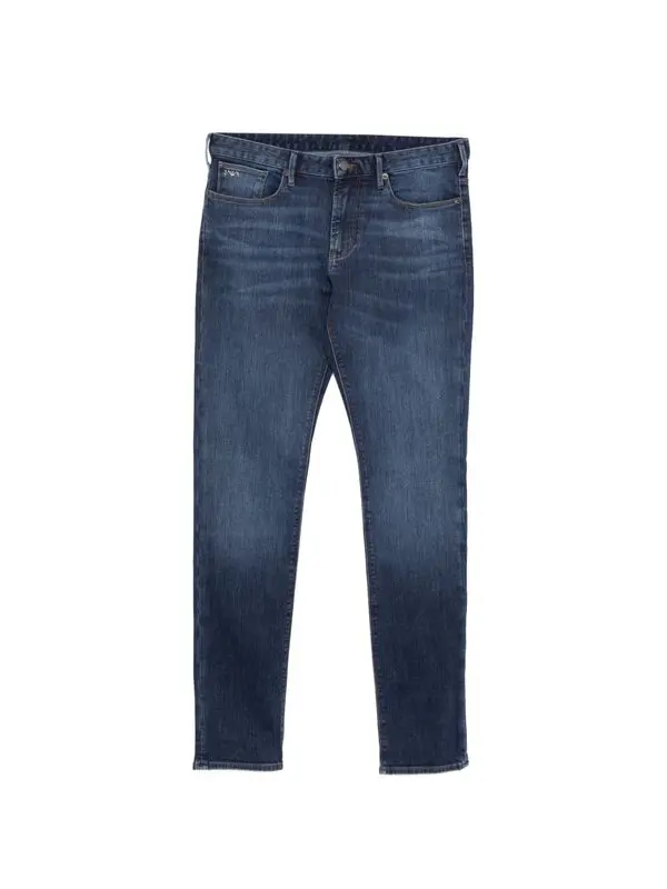 Emporio Armani Denim Cotton Jeans - Blue