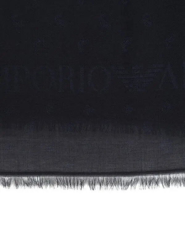 Emporio Armani Cotton Blend Scarf