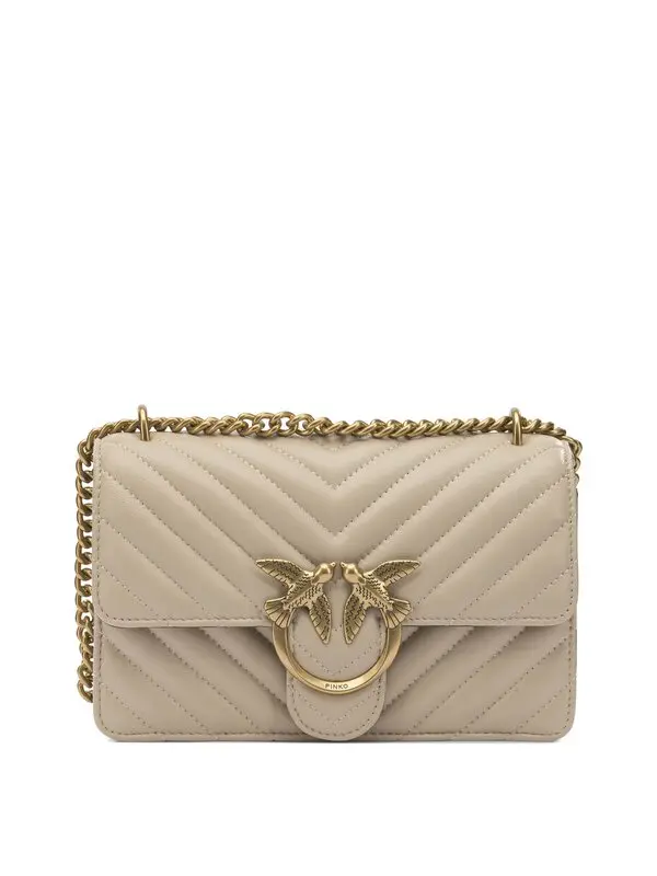 Pinko Crossbody Bag - Beige