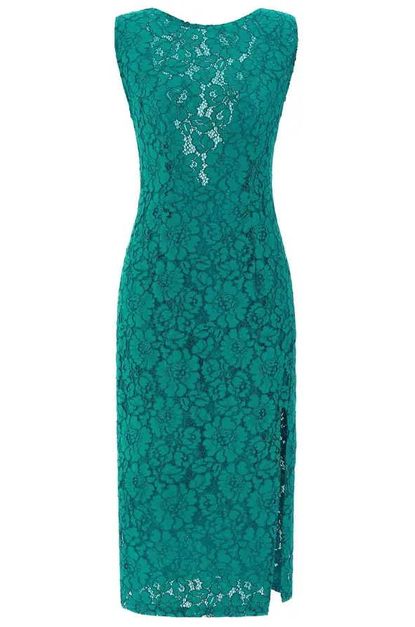 Pinko Drupa Fitted Dress - Green