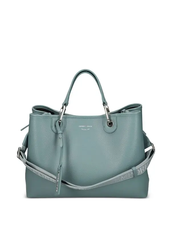 Emporio Armani Medium Shopper Tote - Grey