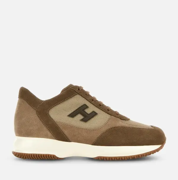 Hogan Interactive Sneakers - Brown