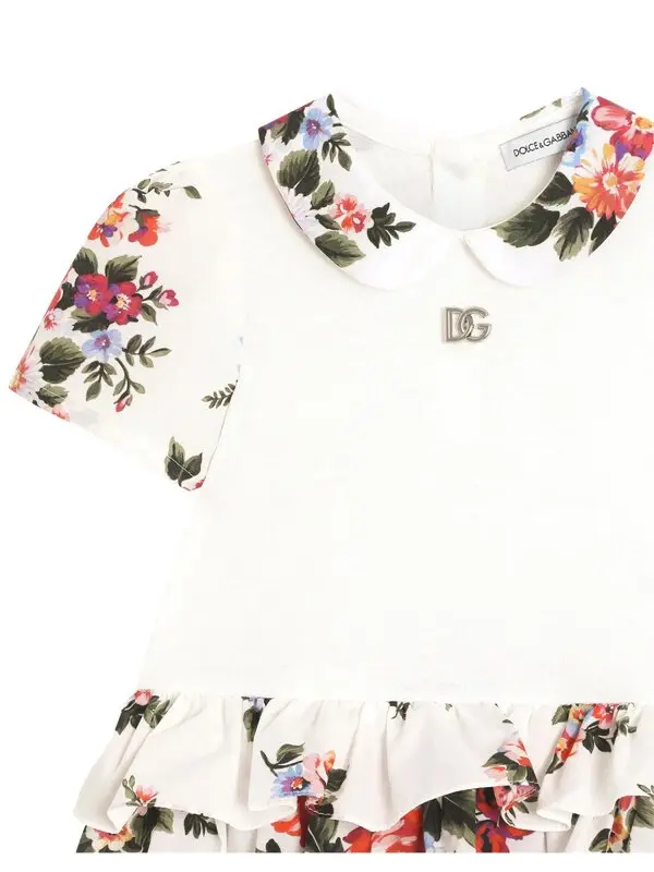 Dolce & Gabbana Floral Print Cotton Body