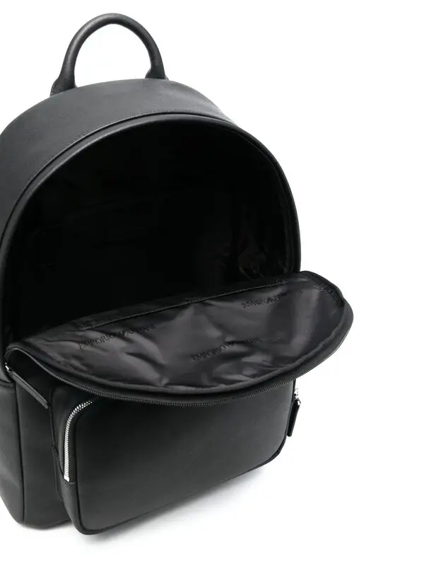 Emporio Armani Logo Print Backpack