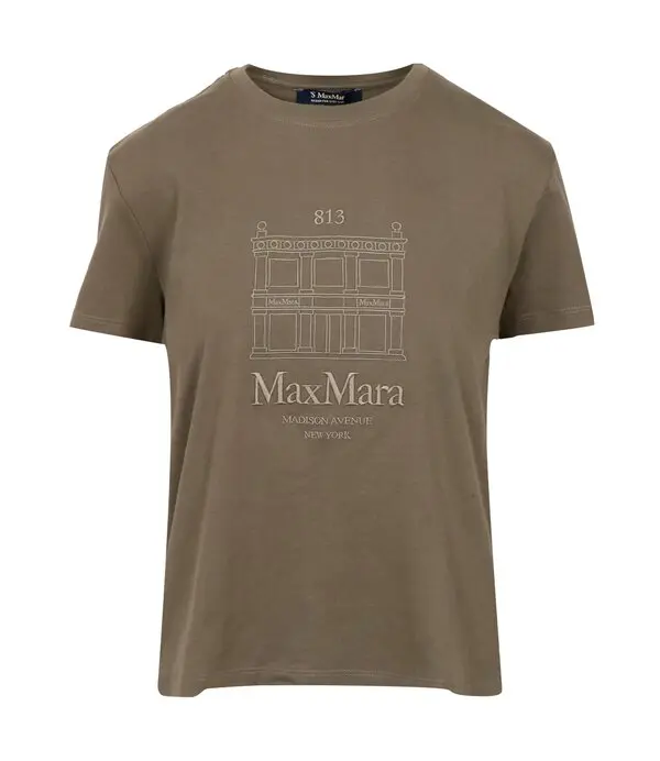 Max Mara T-shirt - Verde Kaki