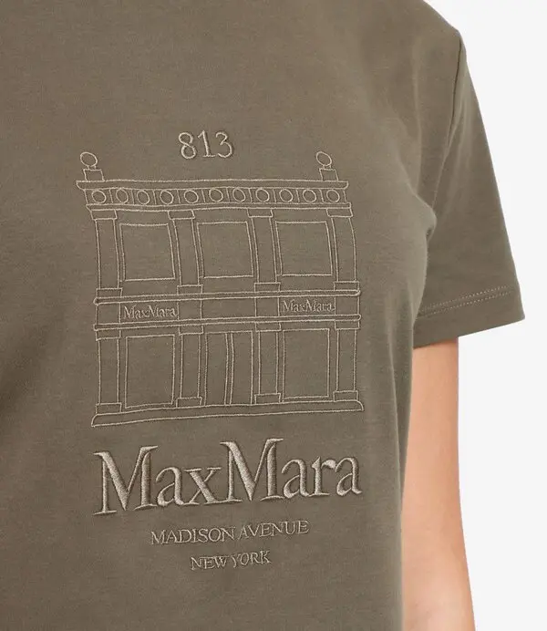 Max Mara T-shirt - Verde Kaki