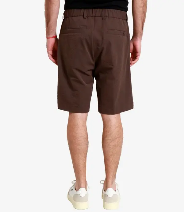 Herno Tailored Shorts - Brown