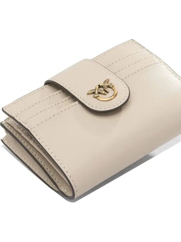 Pinko Wallets & Card Holders - Beige