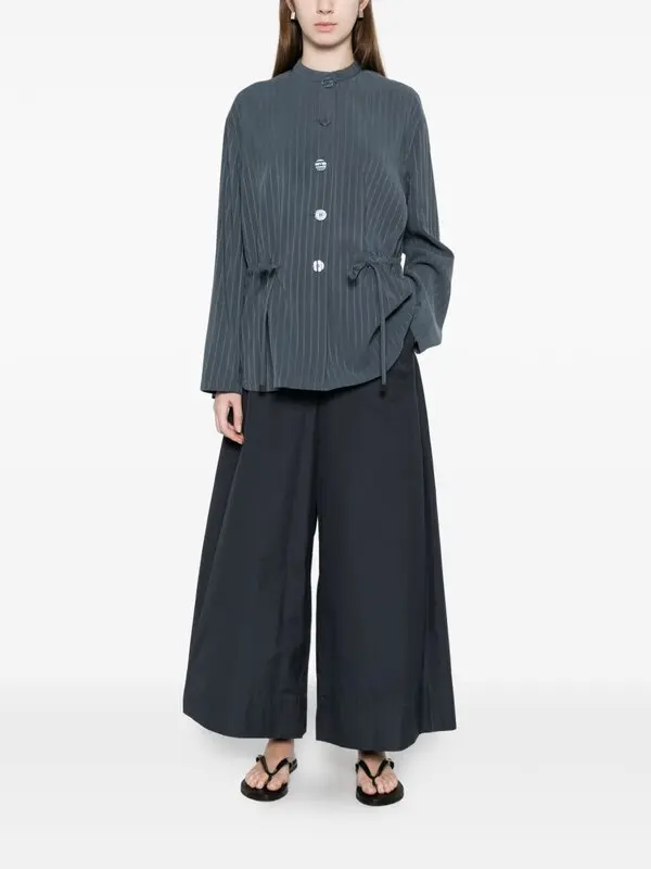 Emporio Armani Pinstriped Jacket - Grey
