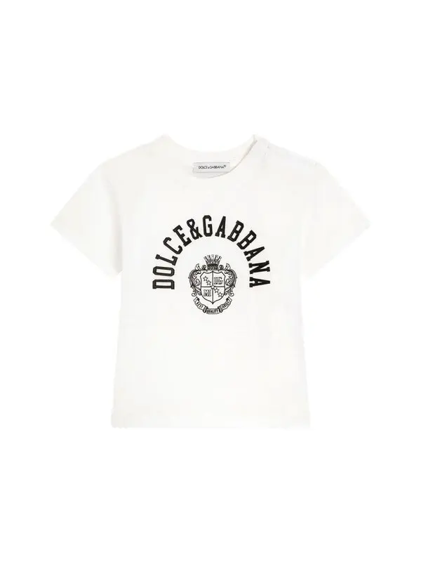 Dolce & Gabbana T-shirt With Logo - White
