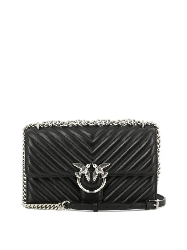 Pinko Crossbody Bag - Black