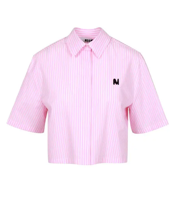 MSGM Striped Shirt