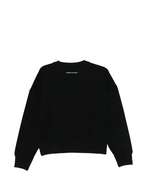 Emporio Armani Cotton Crewneck Sweatshirt