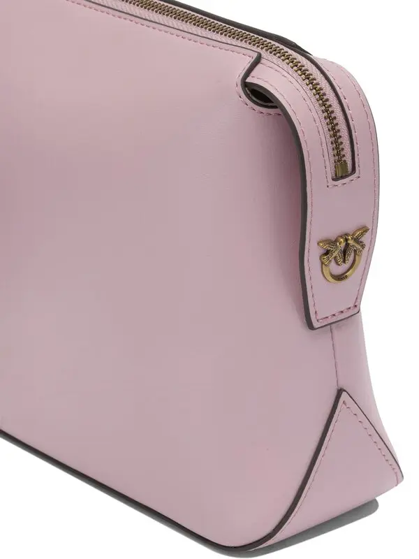 Pinko Leather Clutch - Pink