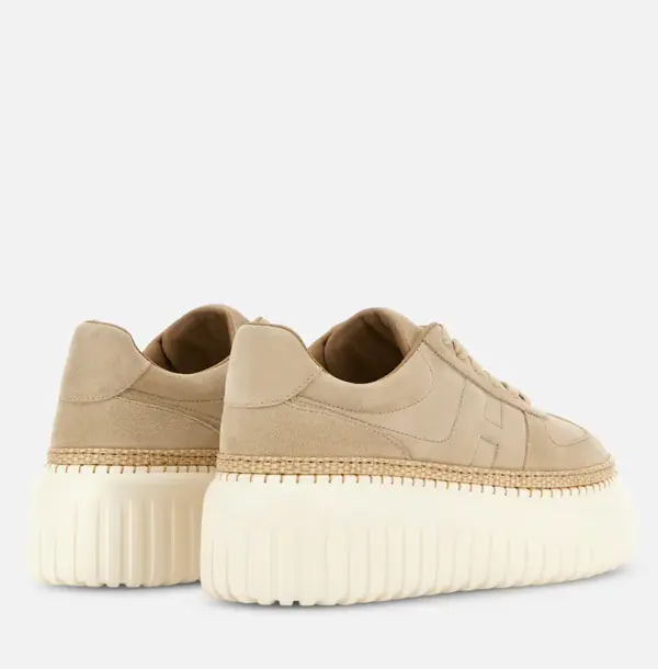 Hogan H Stripes Sneakers - White