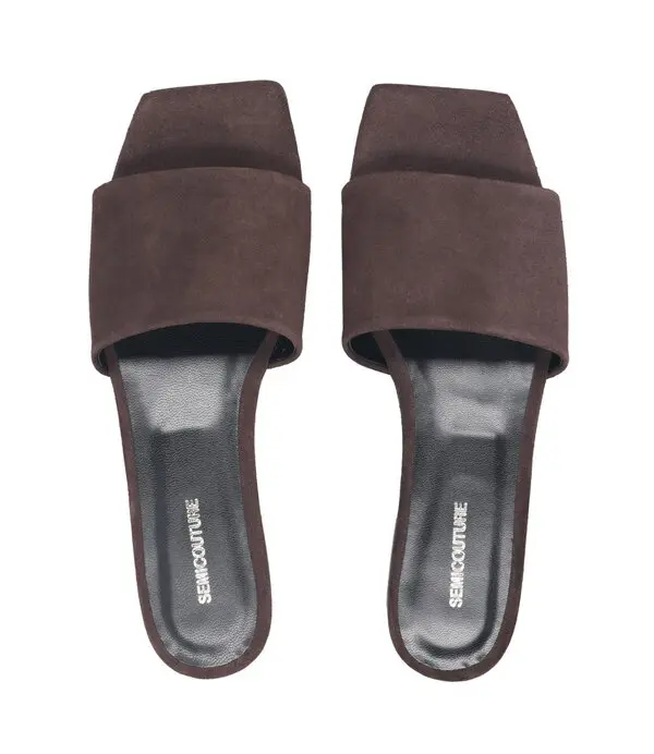SEMICOUTURE Sandals - Cioccolato