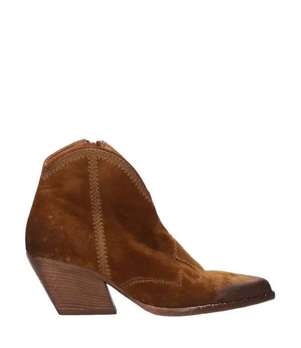 Elena Iachi Ankle Boots - Brandy